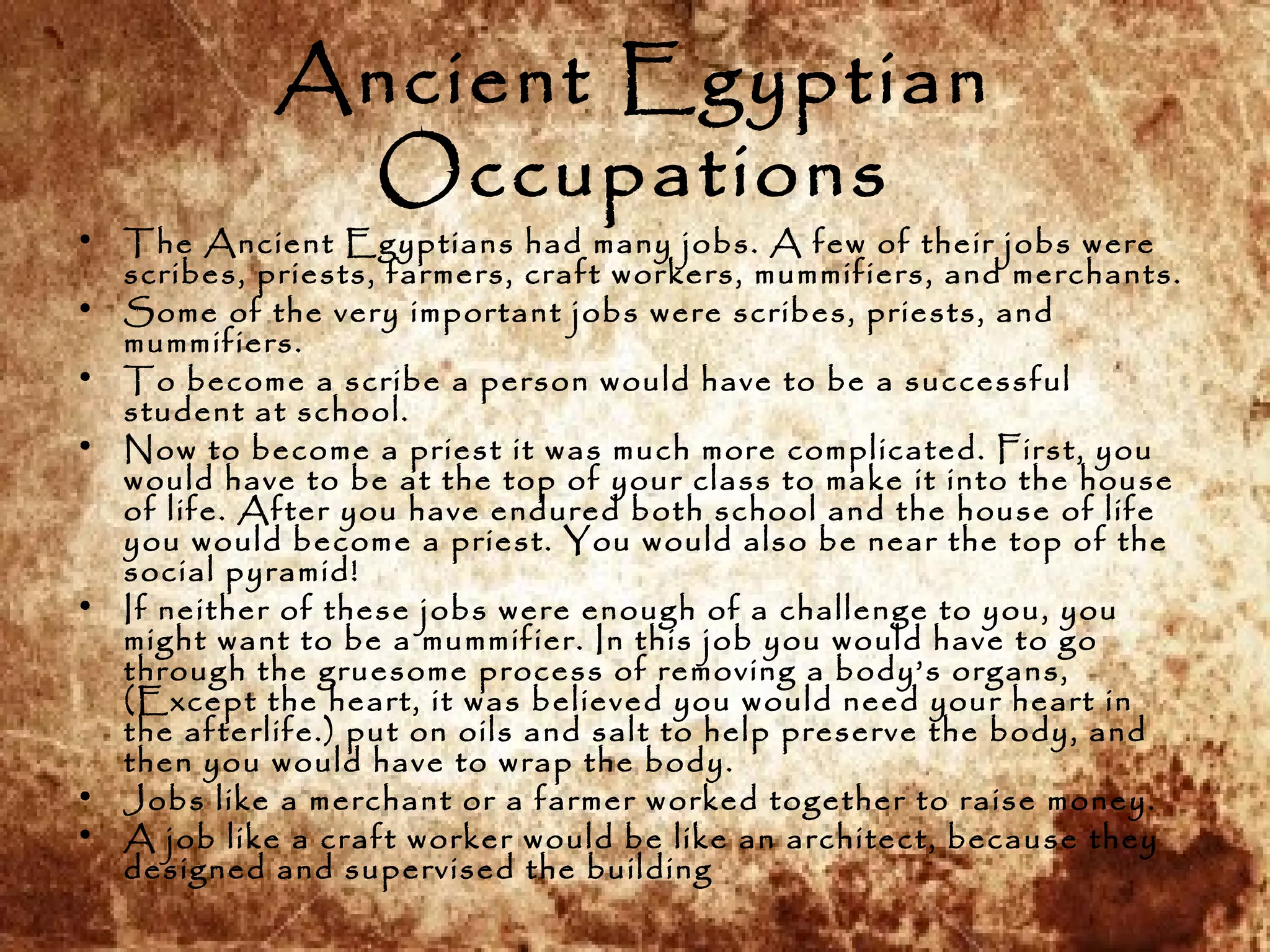 Egyptian culture | PPT