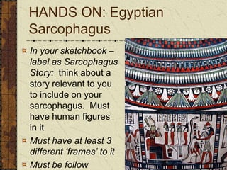 Egyptian Sarcophagus Patterns