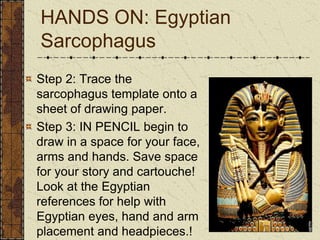 Egyptian Sarcophagus Template