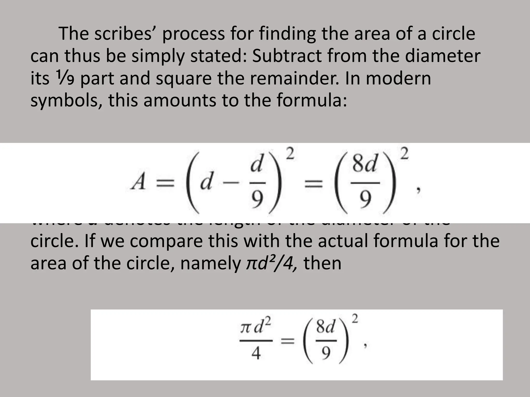History of Mathematics: Egyptian Geometry ( Antipona ). pptx | PPTX