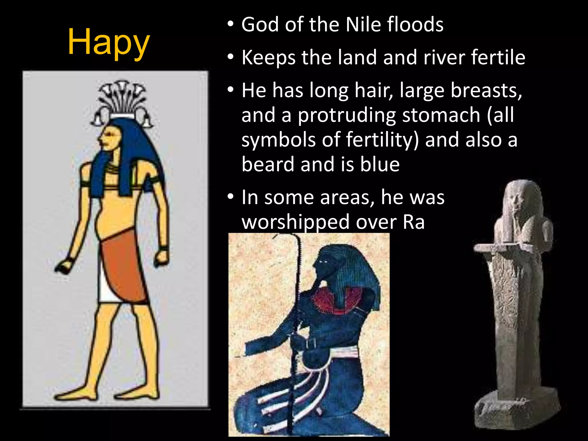Egyptian gods & goddess | PPTX
