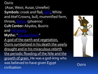 Ancient Egyptian History Class 4 Early Pyramids and Gods of Egypt | PPT