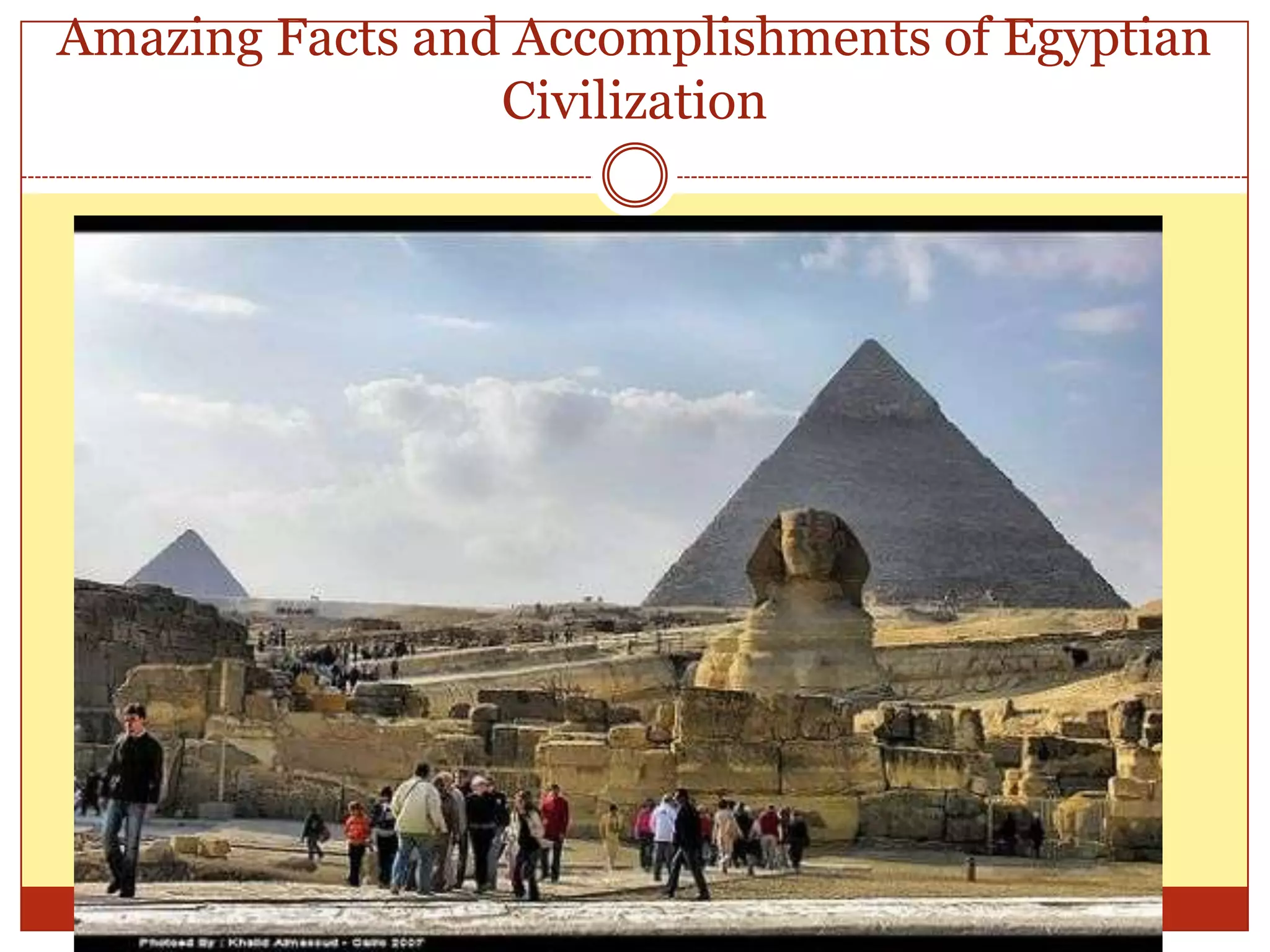 Egyptian History Class 8 | PPTX