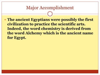 Egyptian History Class 8 | PPTX