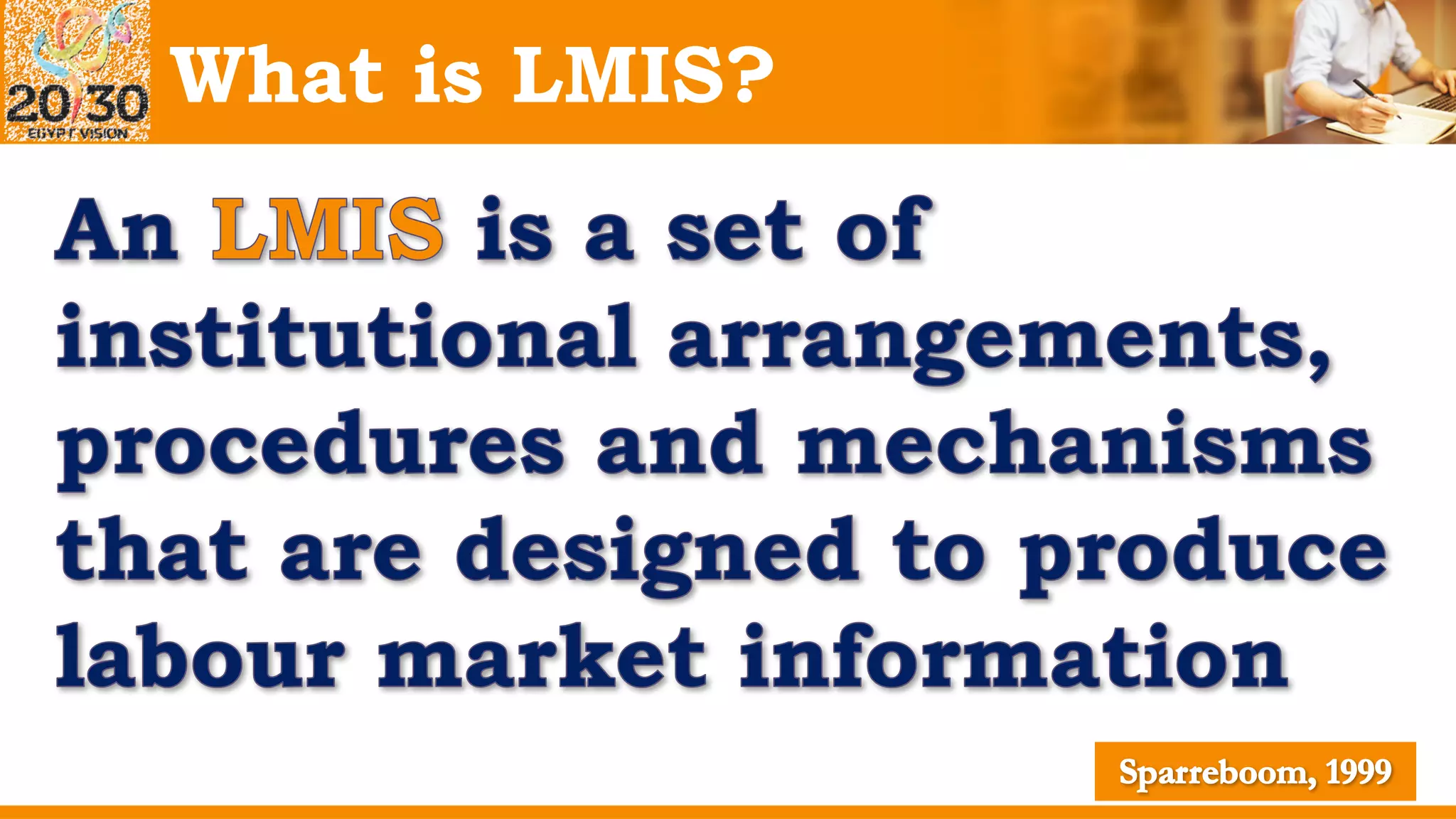 Egyptian LMIS, the conceptual framework | PPT