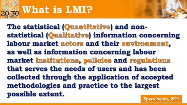 Egyptian LMIS, the conceptual framework | PDF | Business and Finance