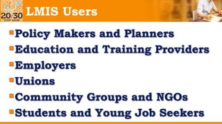 Egyptian LMIS, the conceptual framework | PDF | Business and Finance