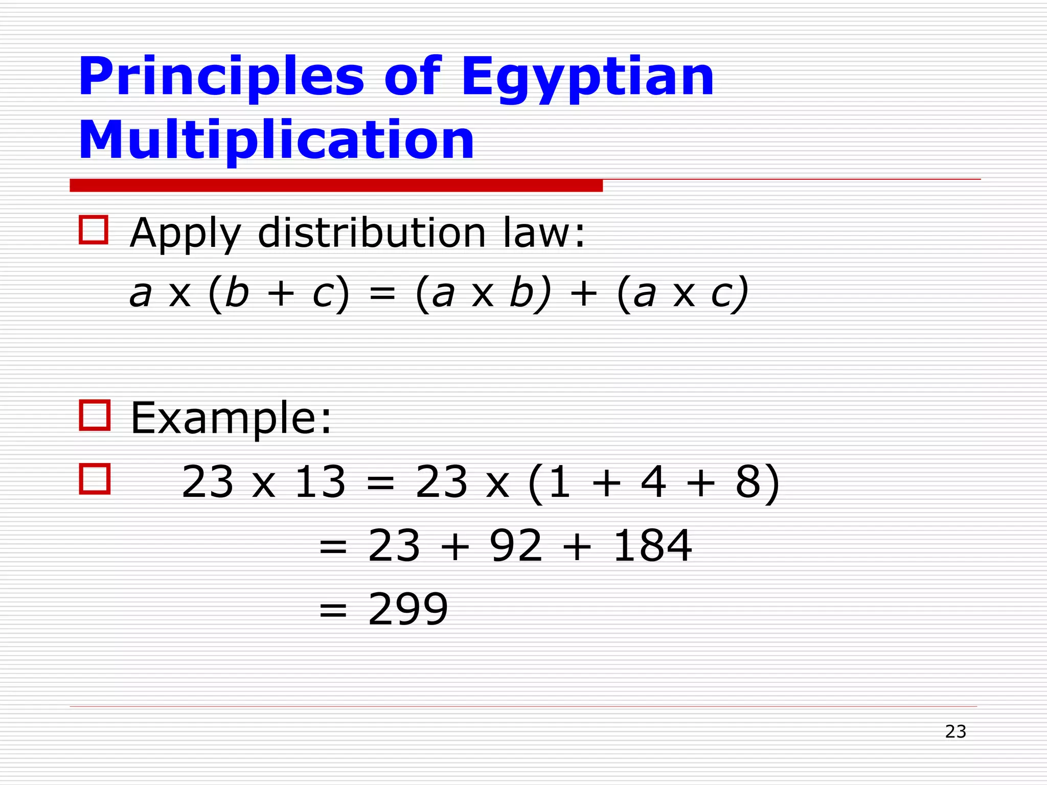 Egyptian Mathematics | PPT