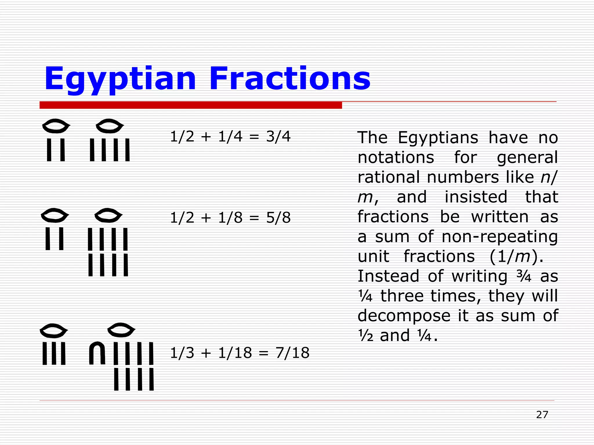 Egyptian Mathematics | PPT
