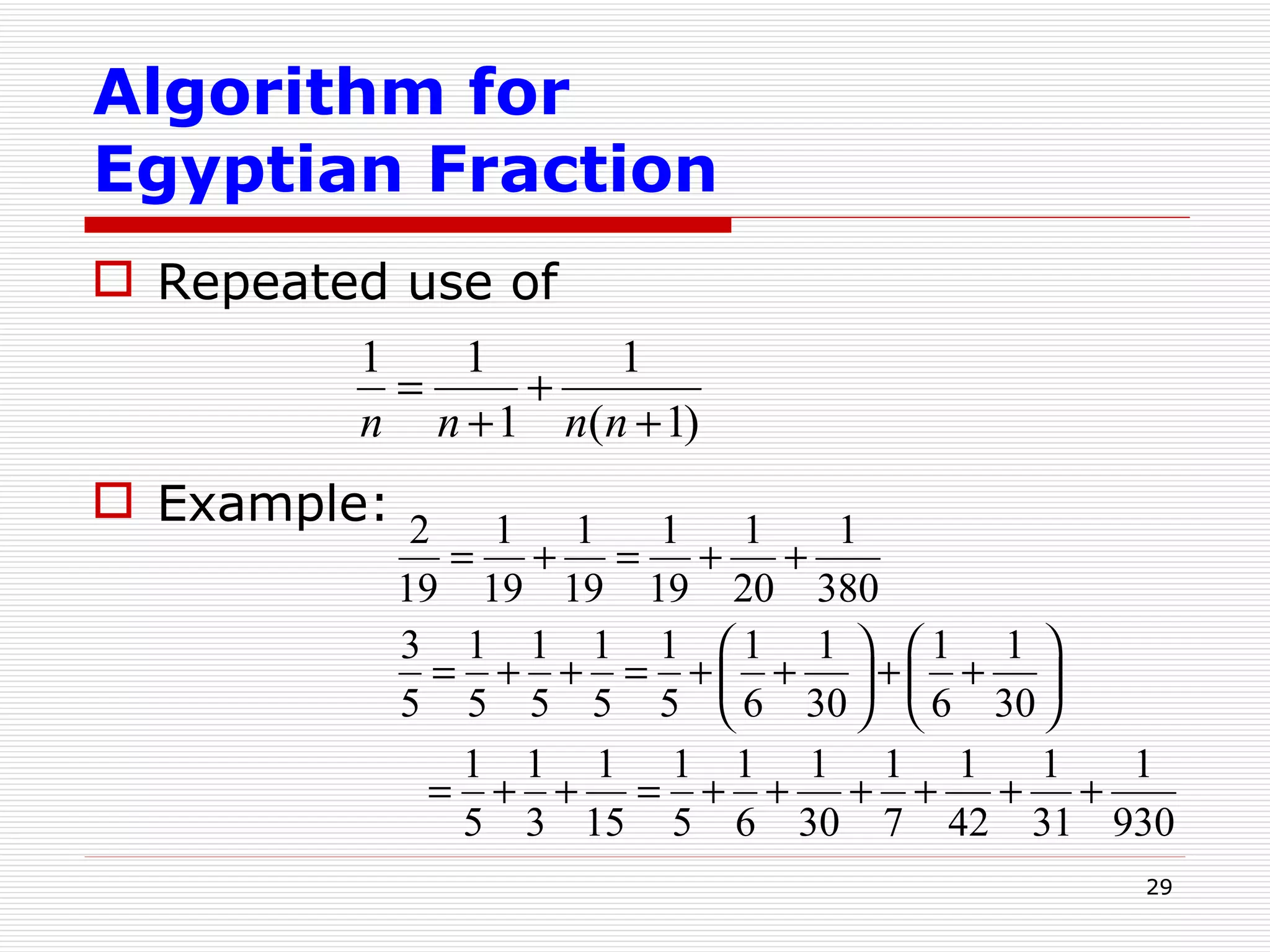 Egyptian Mathematics | PPT