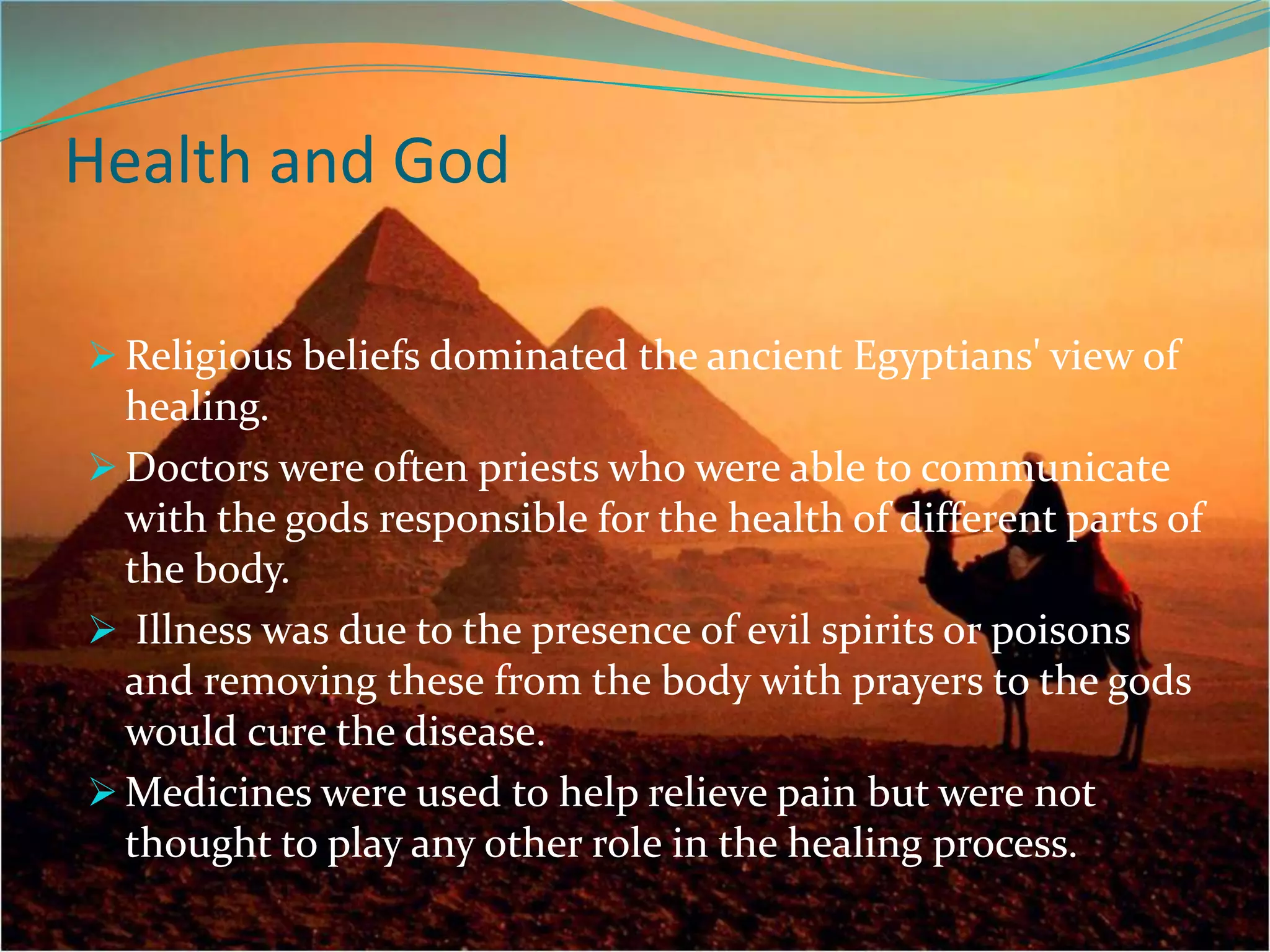 Egyptian medicine | PPTX