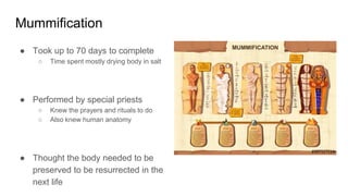 Egyptian mummification | PPTX