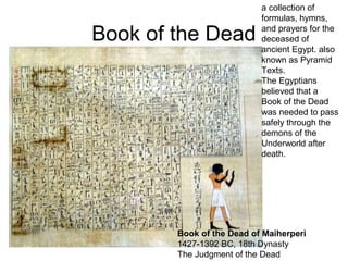 Egyptian Mythology | PPT