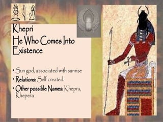 Egyptian Mythology | PPT