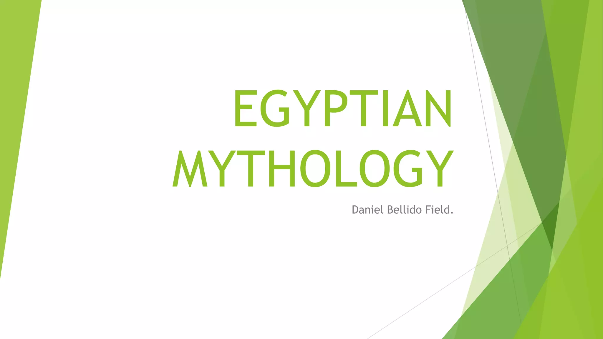 Egyptian mythology | PPT