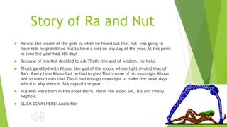 Egyptian mythology | PPTX