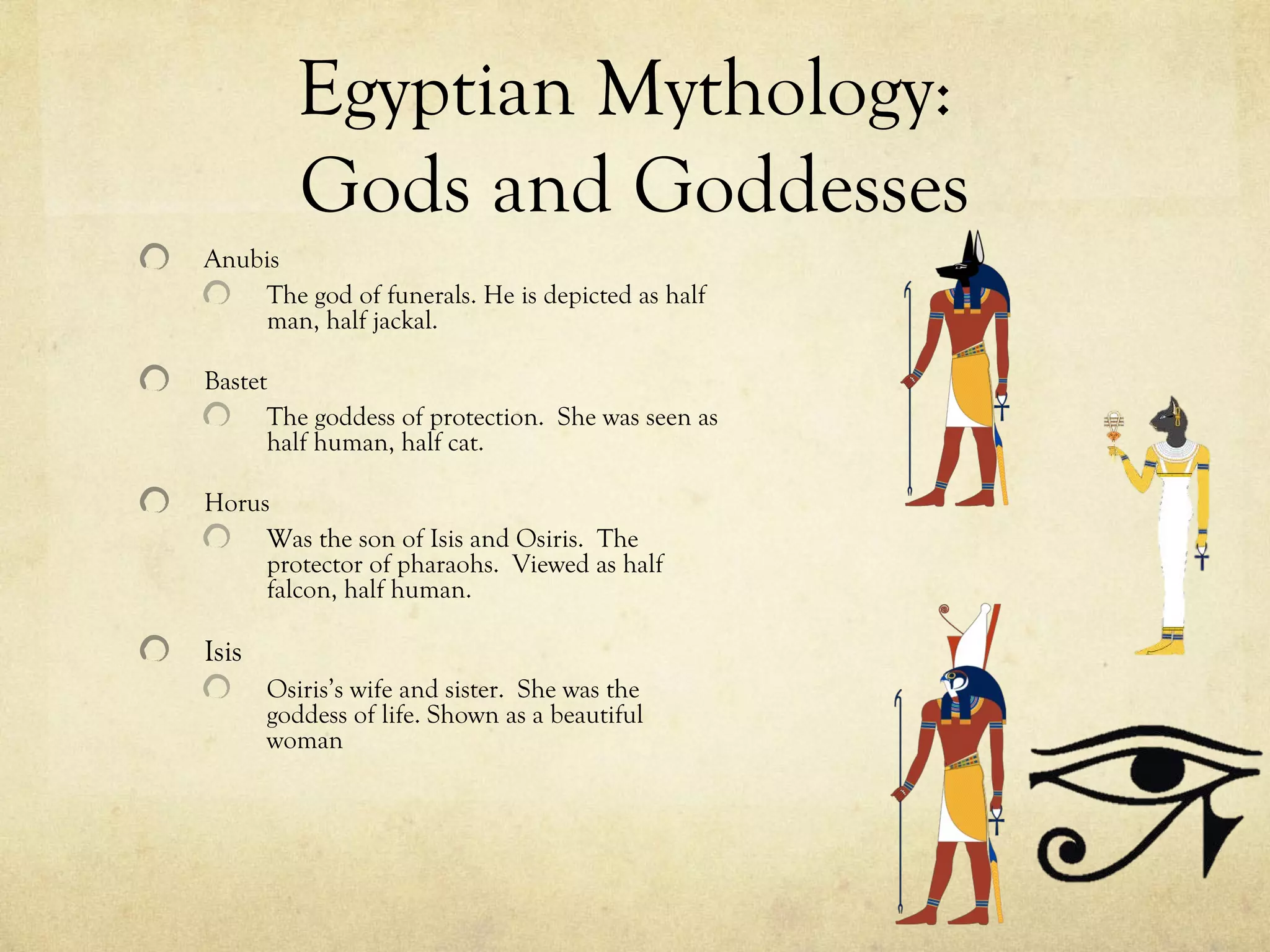 Egyptian mythology ppt | PPT