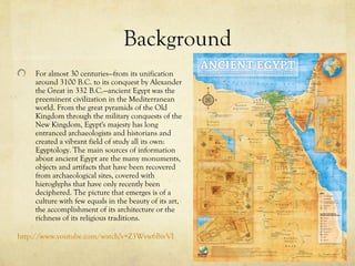 Egyptian mythology ppt | PPT
