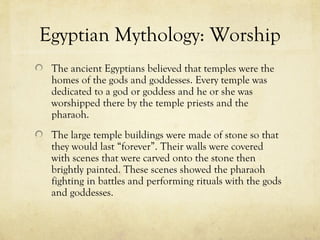 Egyptian mythology ppt | PPT
