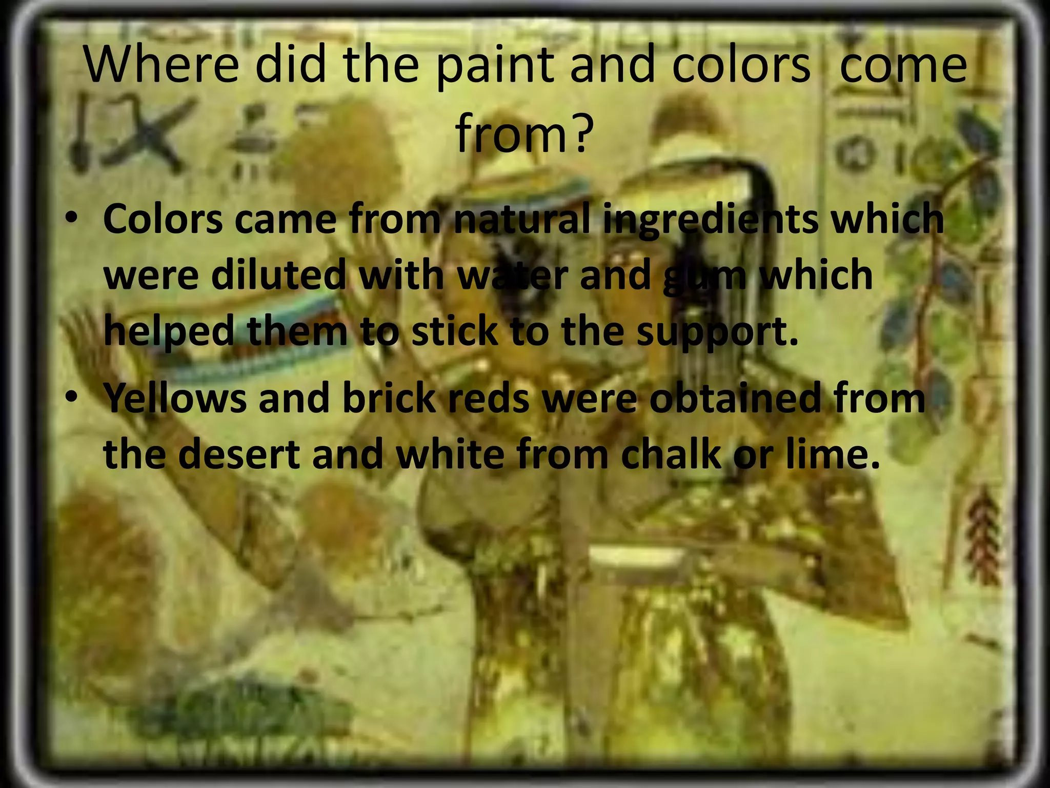 Egyptian Paintingteam 10 | PPTX