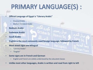 Egyptian Culture Presentation | PPTX