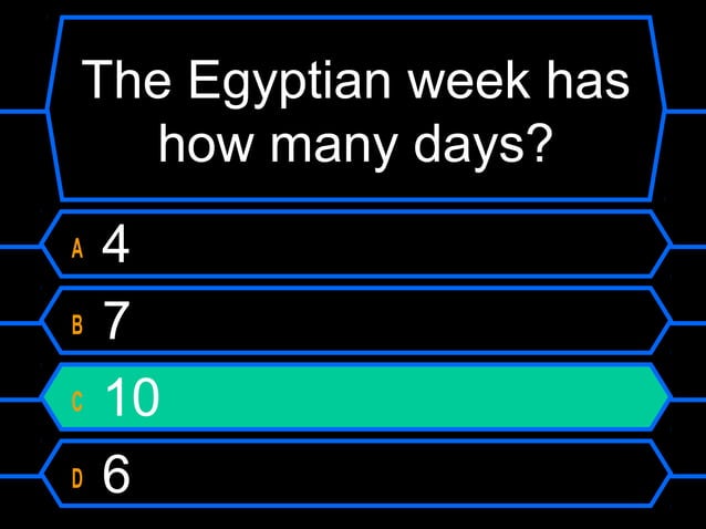 Egyptian quiz | PPT