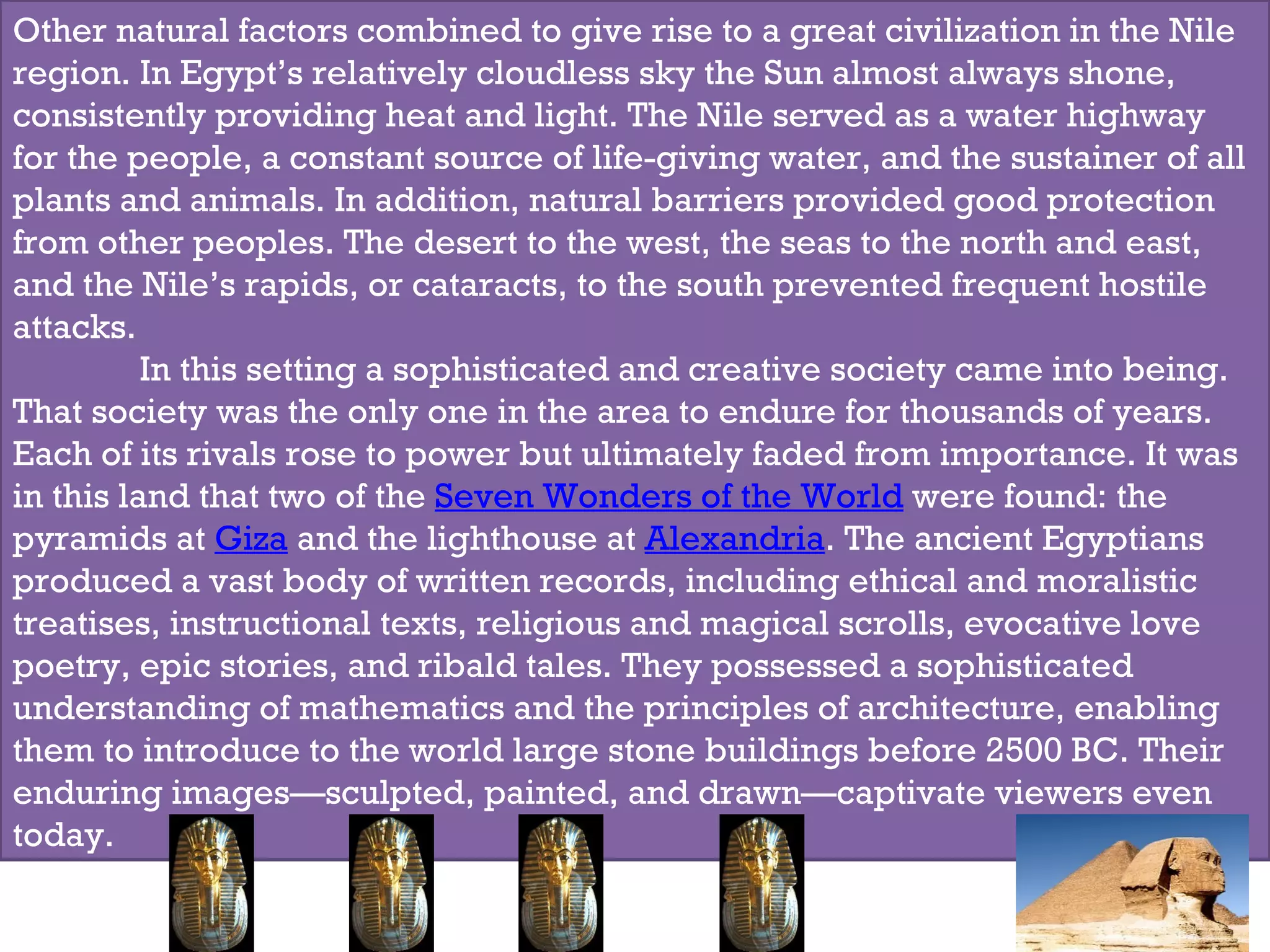 egypt civilization | PPT