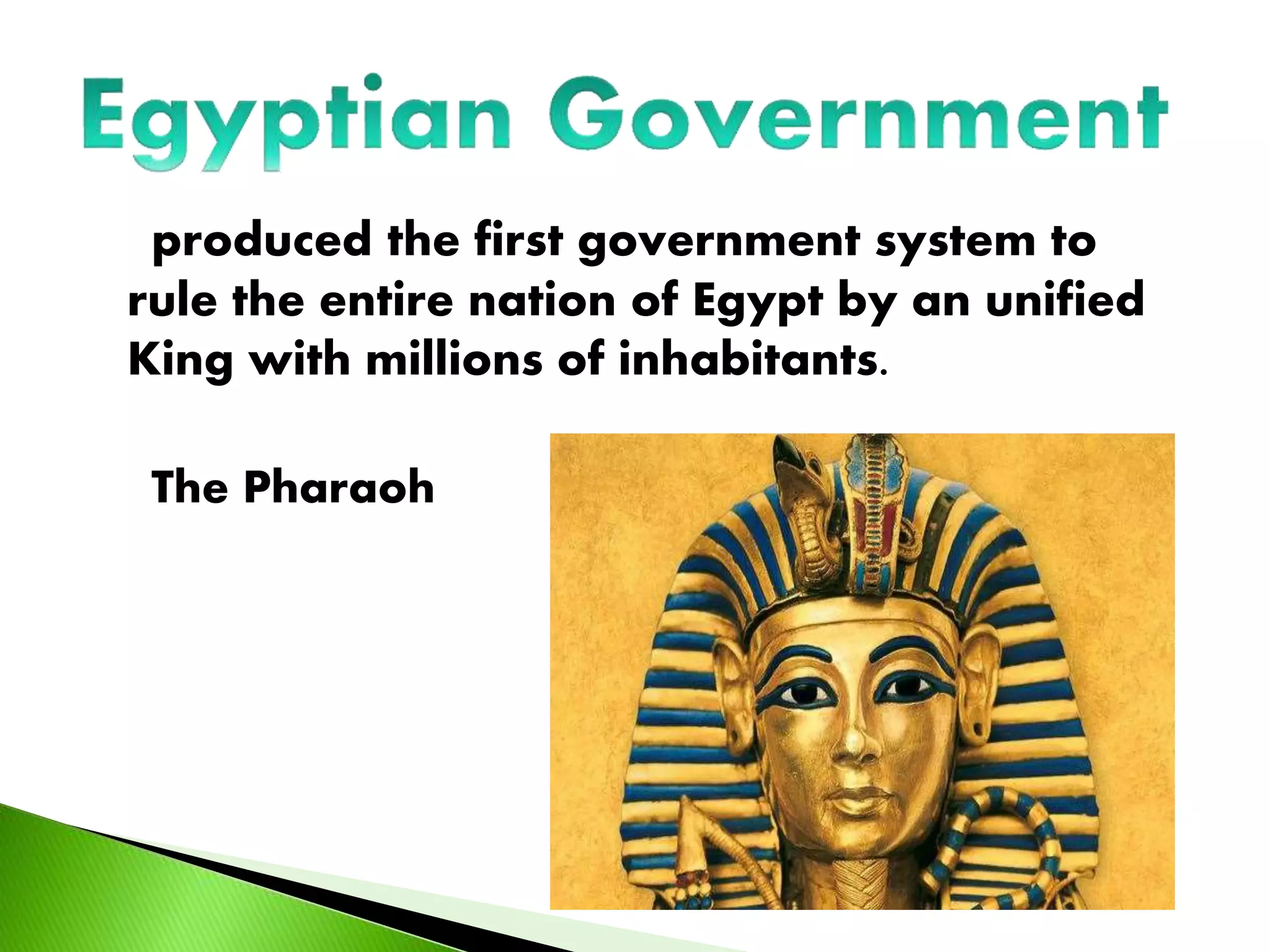 Egyptian Government Structure