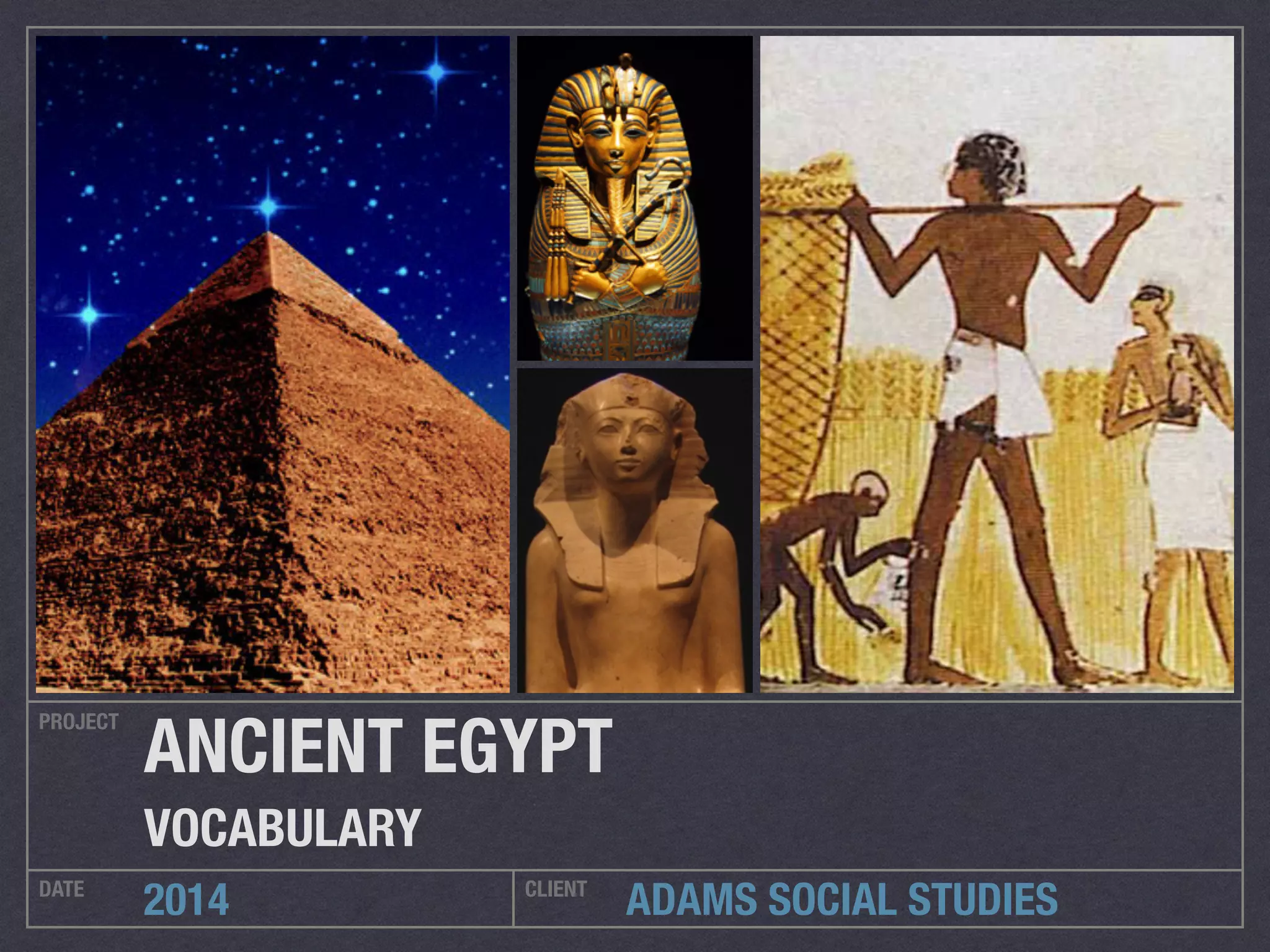 Egyptian vocab pdf | PPT