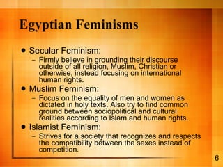 Egyptian Feminism | PPT