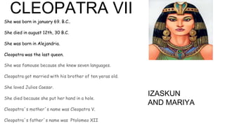 Egyptian women | PPTX