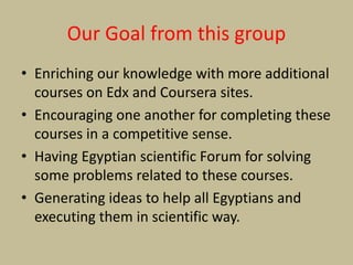 Egyptian young scientists | PPT