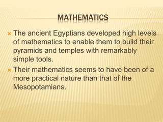 Egyption civilisation | PPT