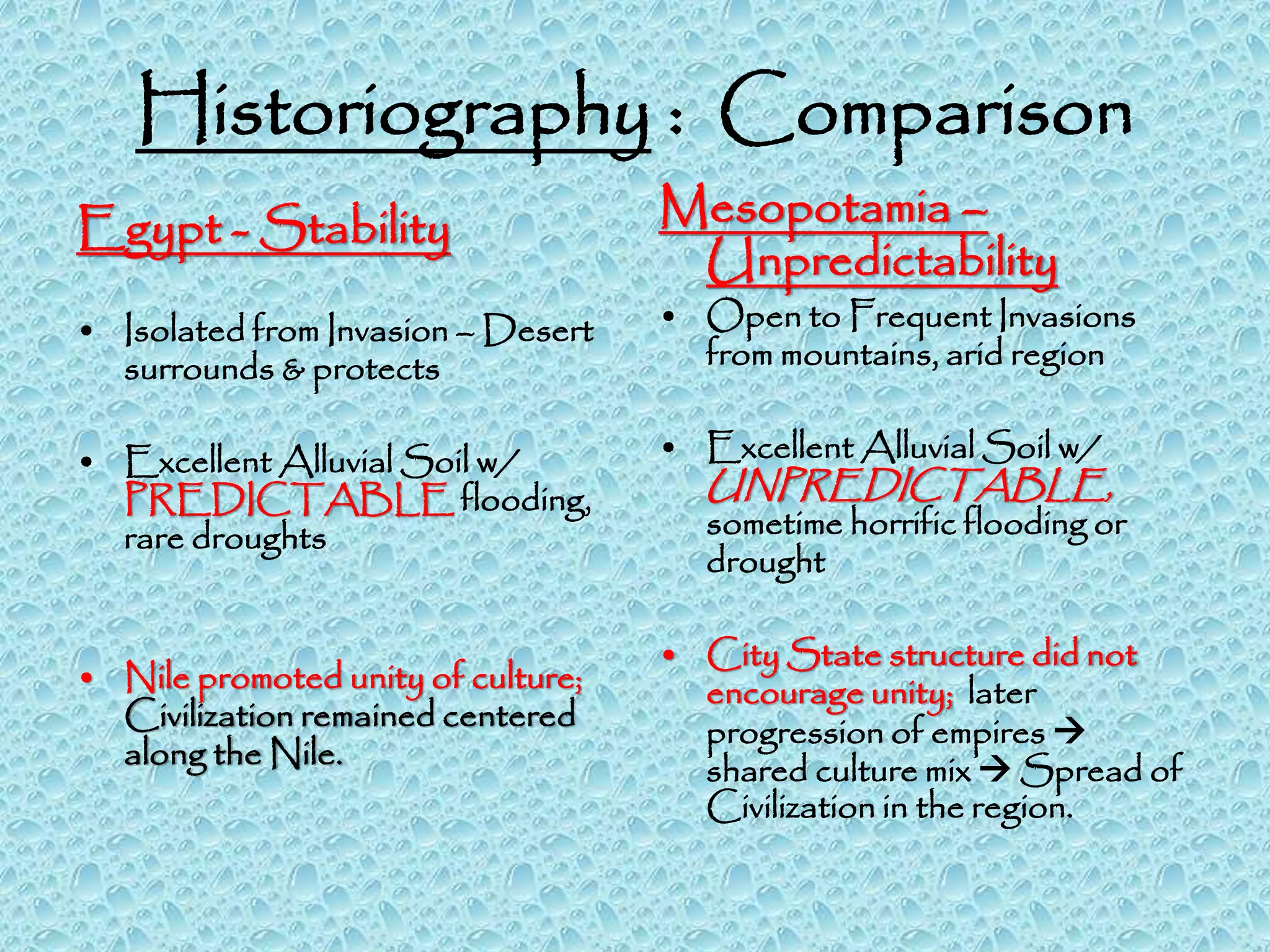 Egypt mesopotamia comparison 2014 | PPTX