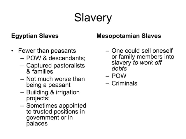 Egypt mesopotamia comparison 2014 | PPT