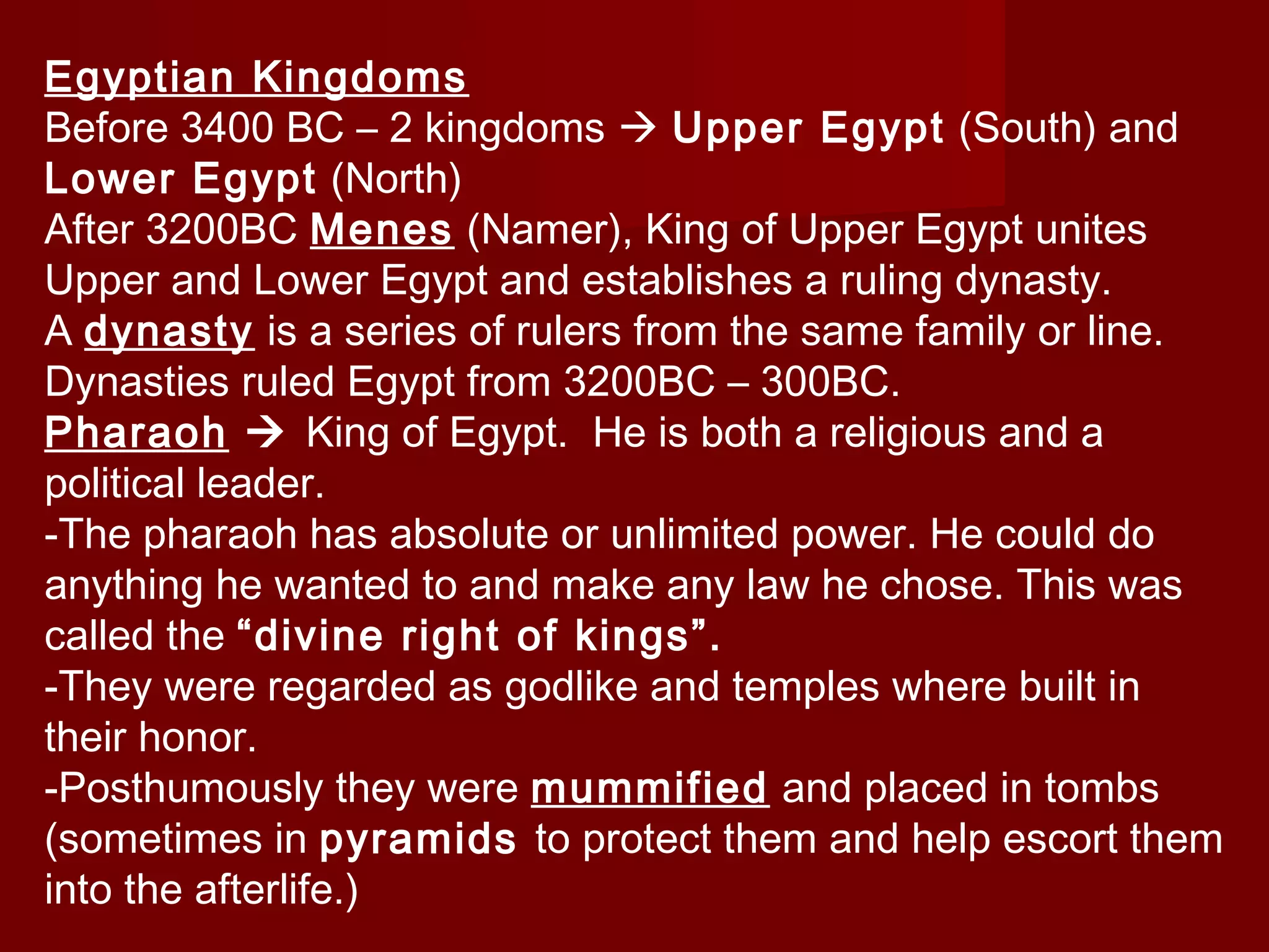 Egypt powerpoint | PPT