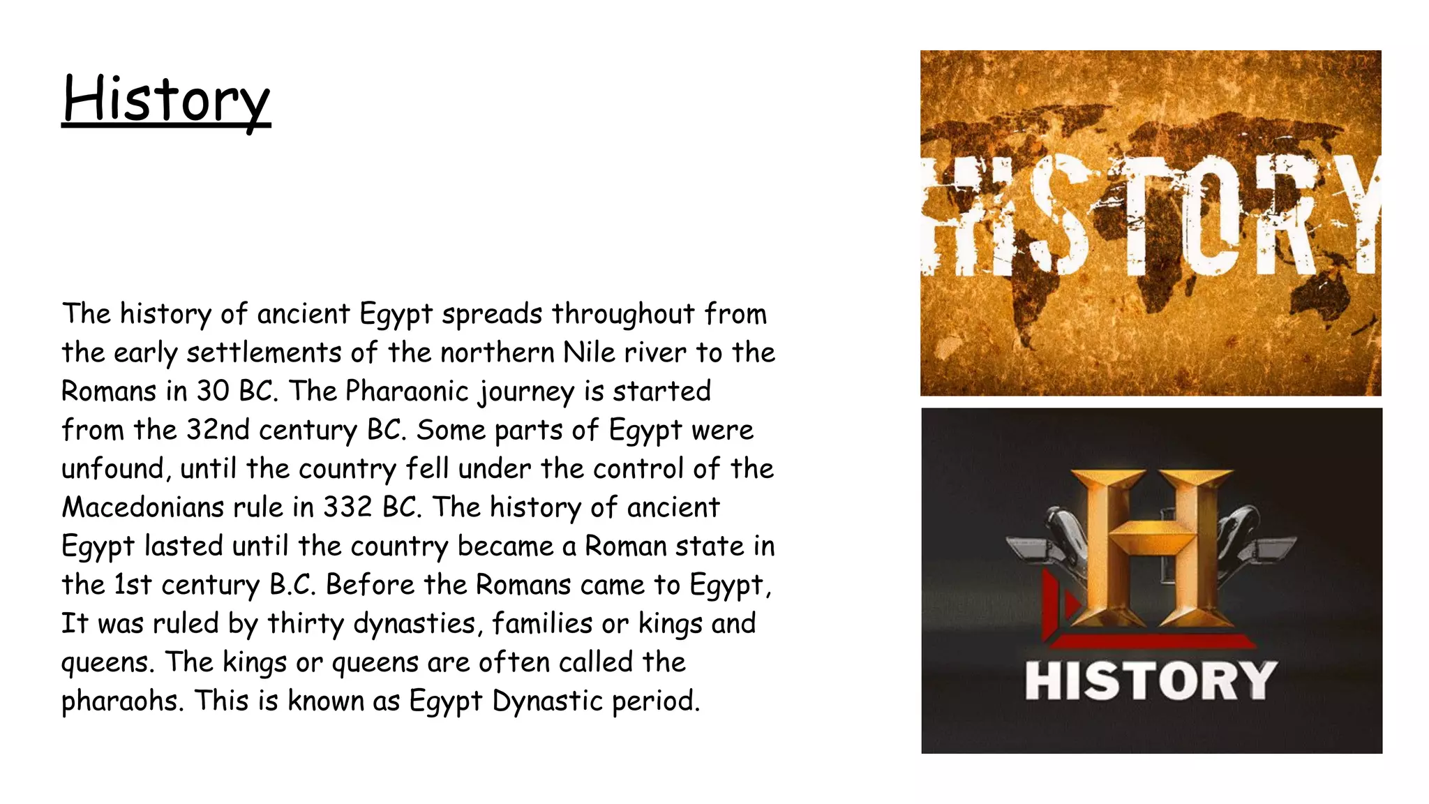 Presentation on Egypt | PDF