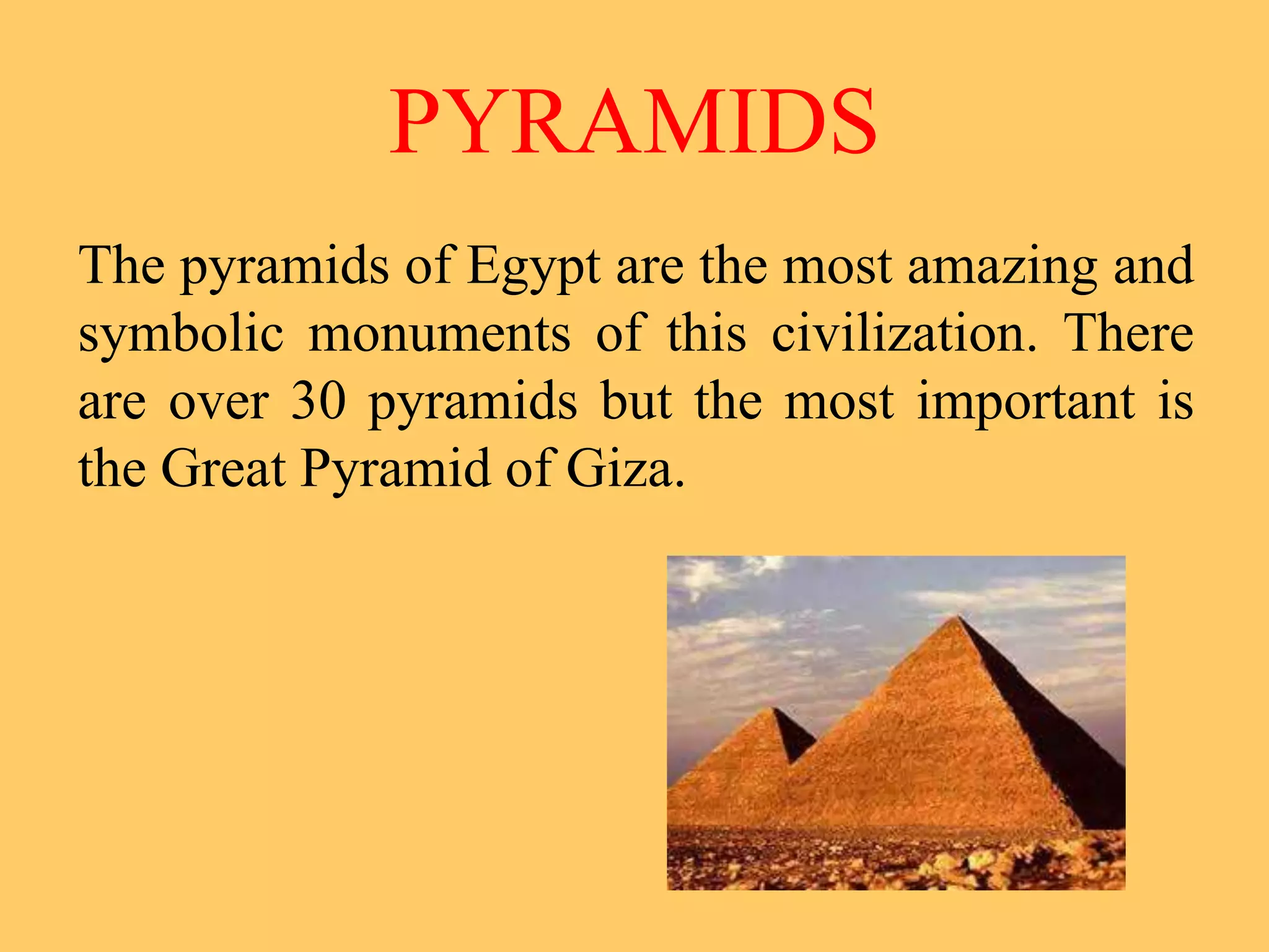 Egypt pyramids and mummies | PPSX