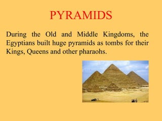 Egypt pyramids and mummies | PPSX