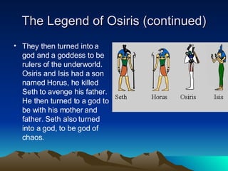 Egypt’S Gods And Goddess | PPT