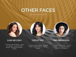 Egypt's New Faces Stats | PPT