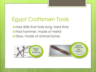 Egypt Tools, Technology And Science | PPTX