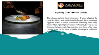 Egypt travel: Top 7 restaurants in Cairo | PPTX