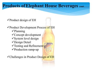 Operation Management at Elephant House | PPTX