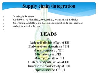 Operation Management at Elephant House | PPTX