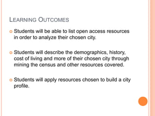 Eh 300 City profile | PPTX