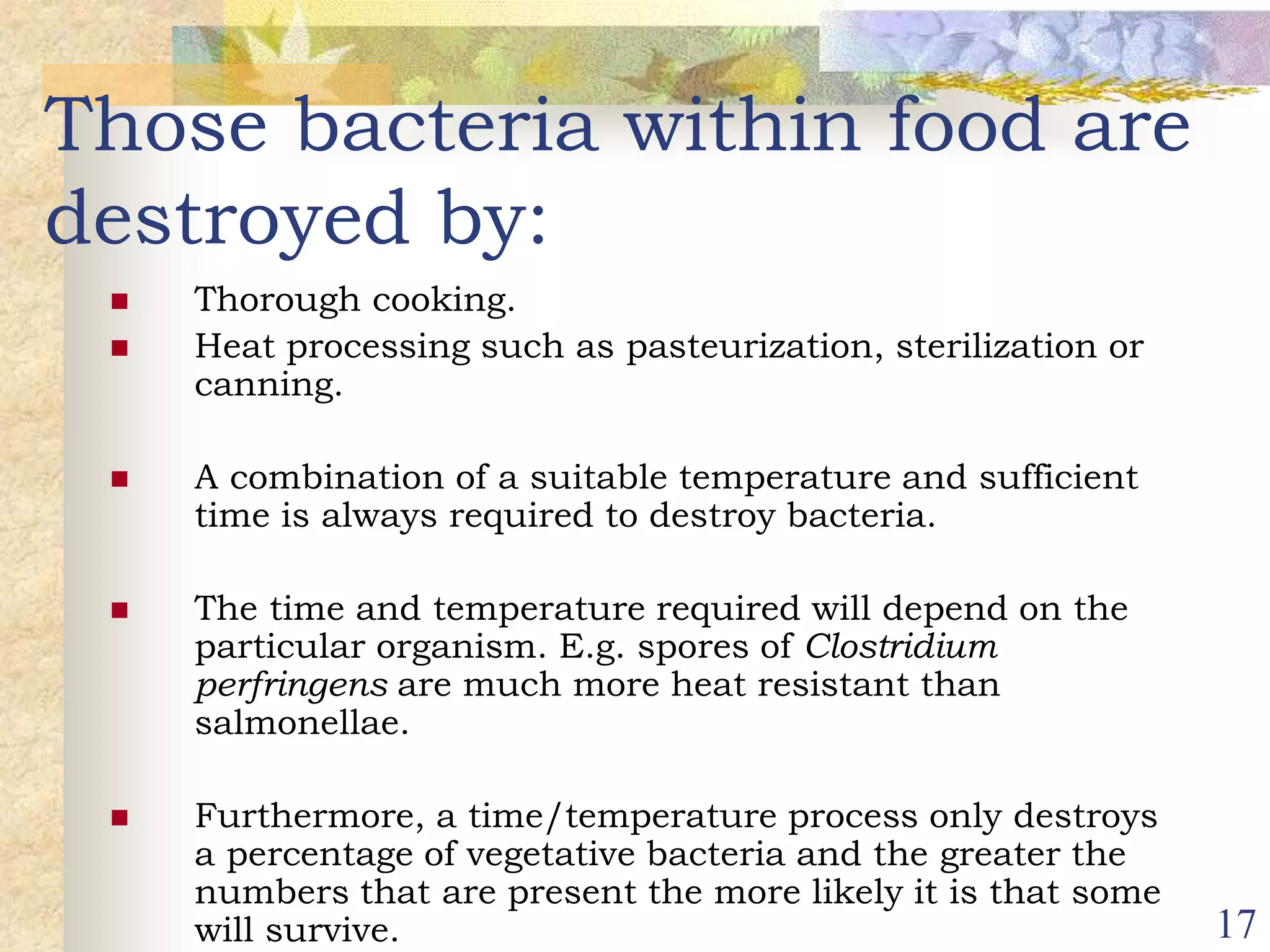 EH 1 Food quality control (8.9.15).pptx | Digestive Disorders ...