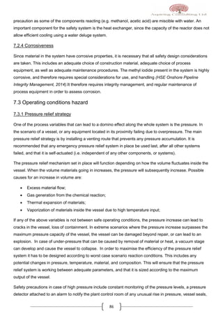 Acetic Acid Process Plant Design | PDF