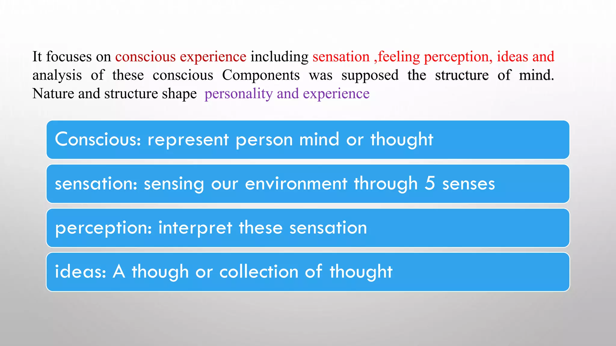 Crux of Structuralism School of thought in psychology | PDF | Science