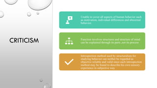 Crux of Structuralism School of thought in psychology | PDF | Science